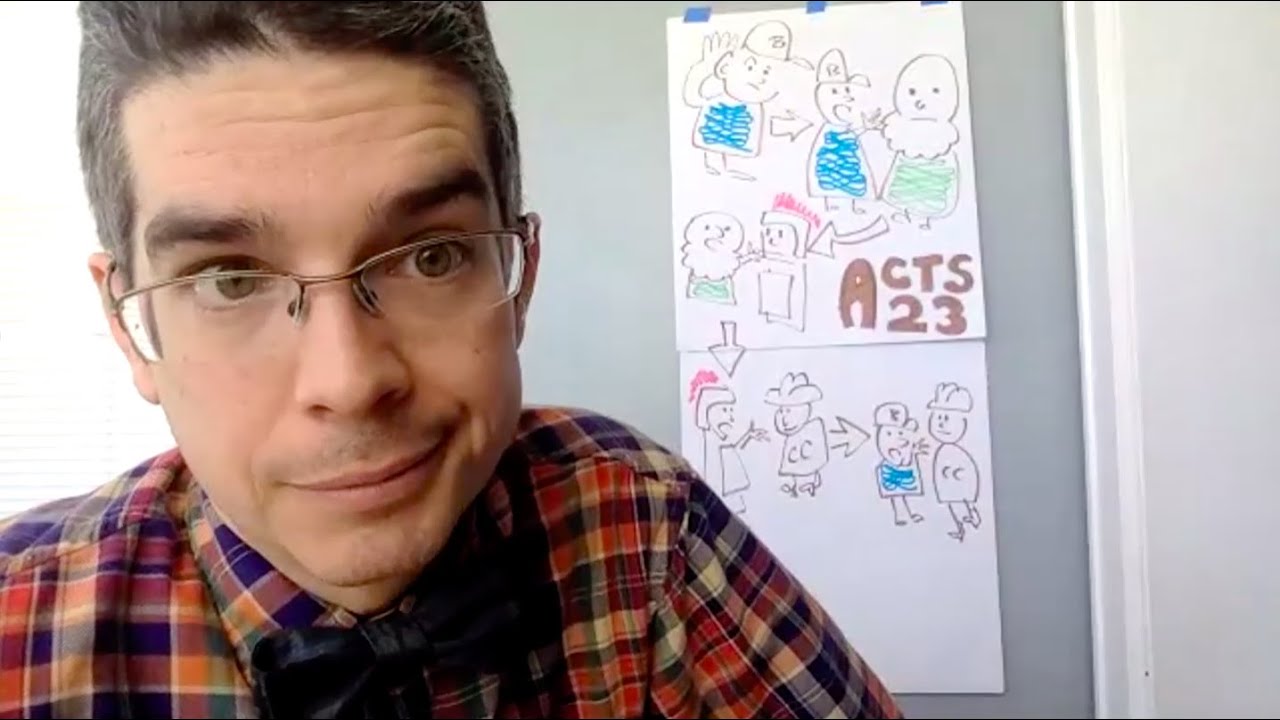 Drawing Acts chapter 23 - YouTube