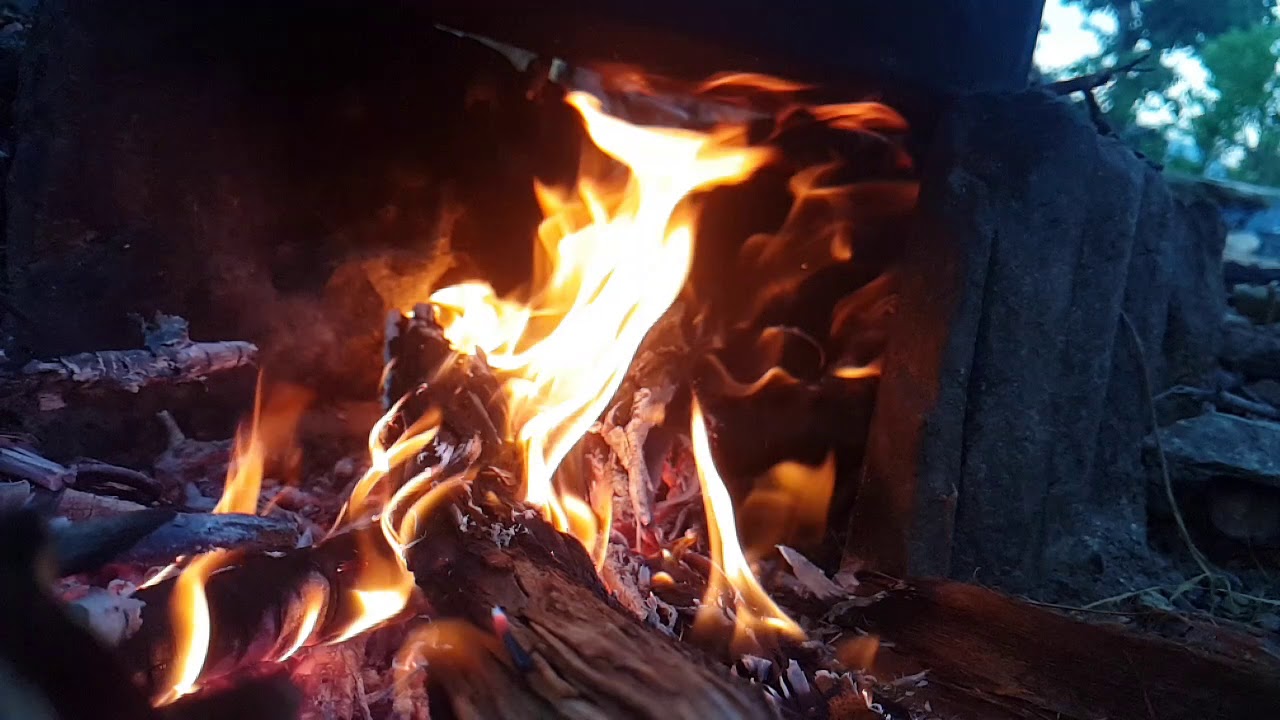 Slow motion fire - YouTube