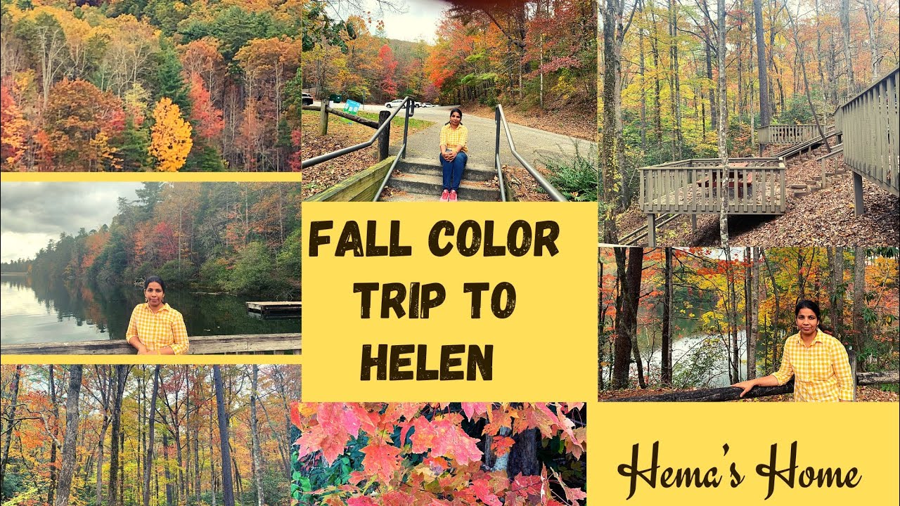 Fall color trip to HELEN...... family picnic - YouTube