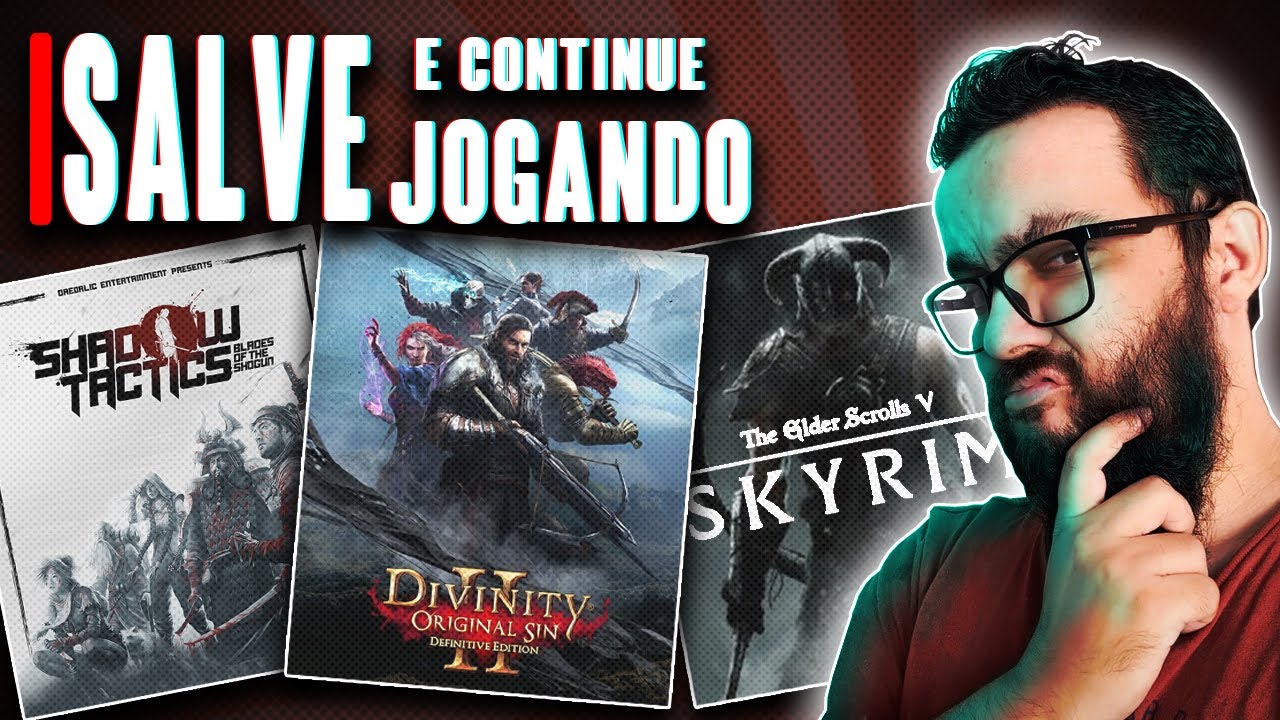JOGOS que SALVAR faz a DIFERENÇA para continuar jogando - YouTube