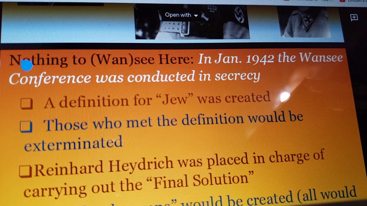 The Final Solution - YouTube