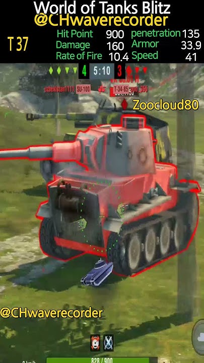 T37 of WOT Blitz. 591 #shorts - YouTube