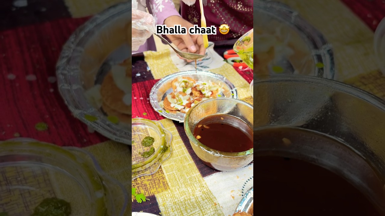 Special Bhalla chaat🫰🏻 , dahi bhalla recipe, dahi papdi chaat, chaat ...