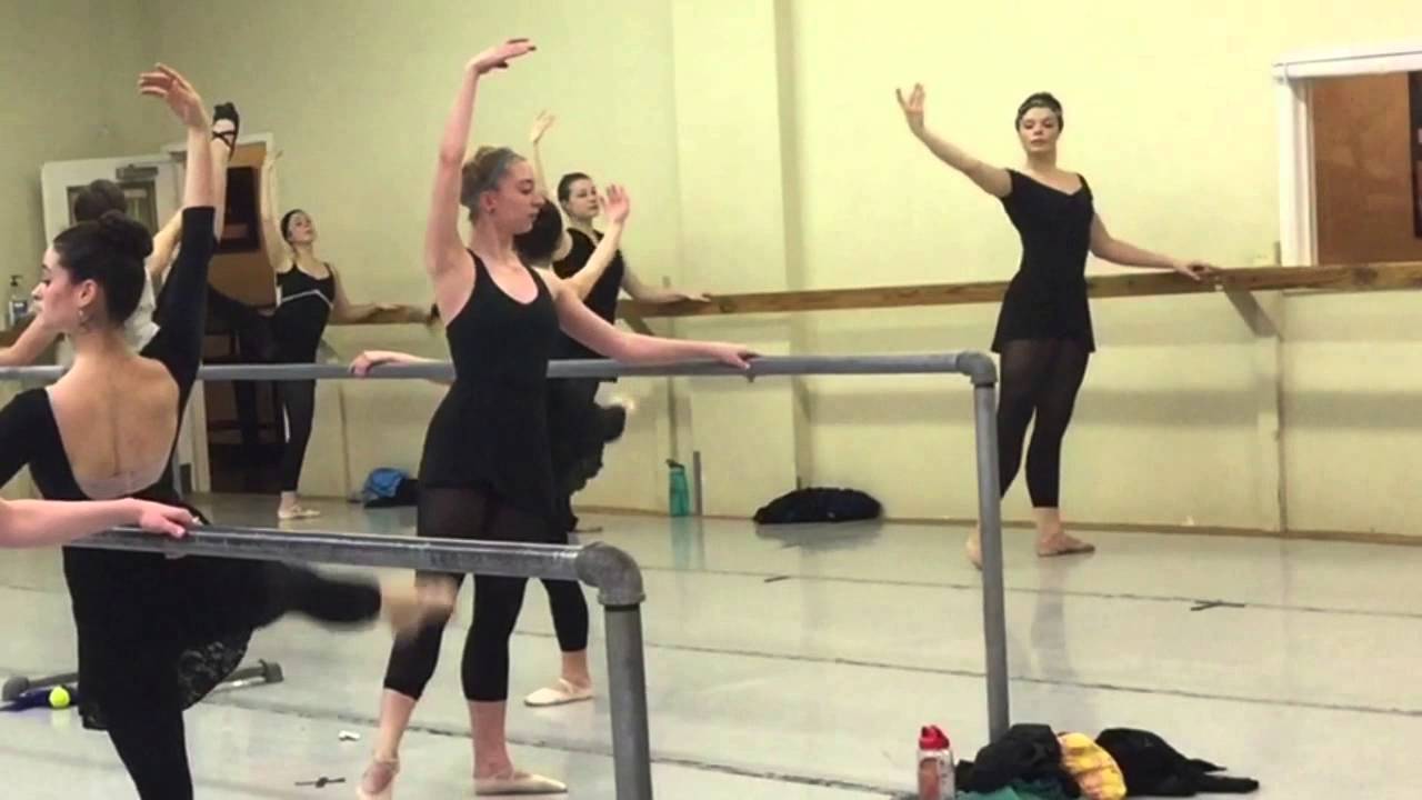 Trainee Level Ballet Technique Class- Grand Battement/ Adagio - YouTube