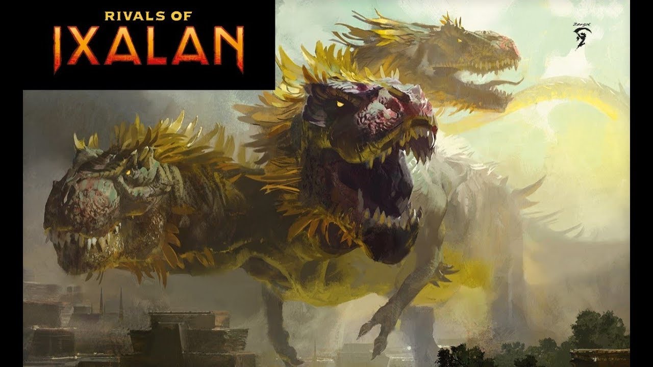 Rivals of Ixalan Draft #10 - Jurassic Park - Zargot - RIX - Magic the ...