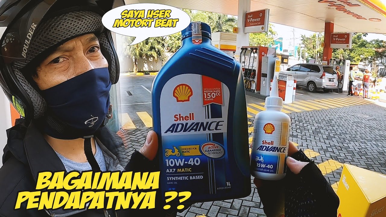 OLI SHELL UNTUK NMAX DAN OLI GARDAN || VLOG NMAX - YouTube