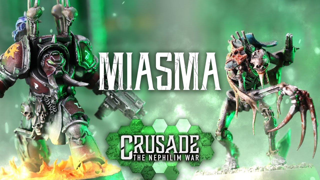 Miasma - The Nephilim War Battle 8. Chaos vs Necrons - y - YouTube