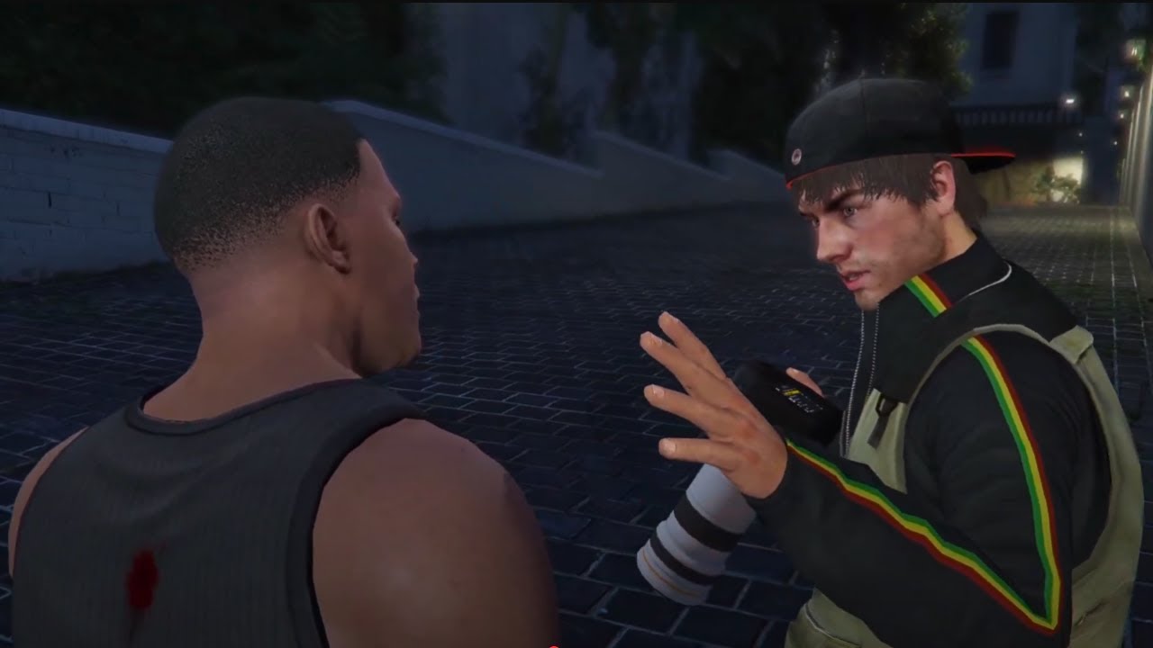 Franklin and Beverly caught Sneaking into Poppy Mitchell's House - GTA ...
