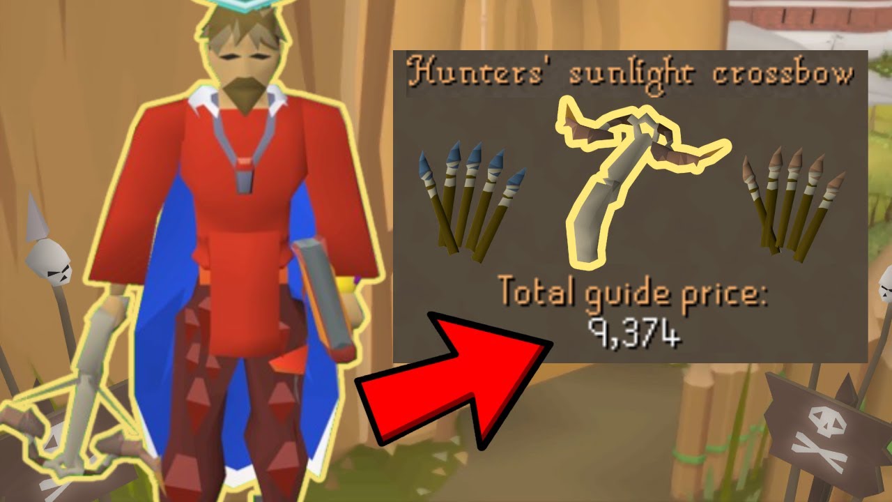 Why is the Hunters' sunlight crossbow only 9,734 gp...? - YouTube