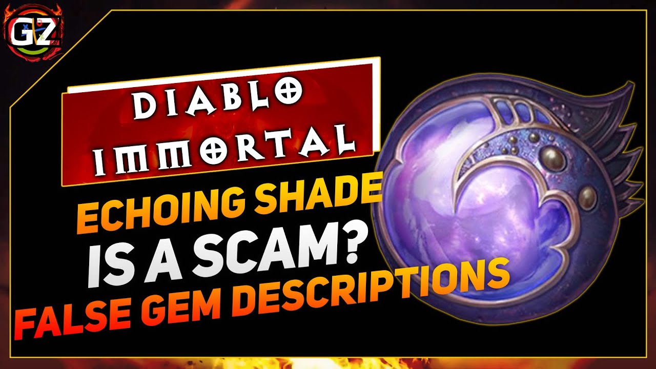 Echoing Shade is a SCAM Legendary Gem? | My Thoughts on False ...