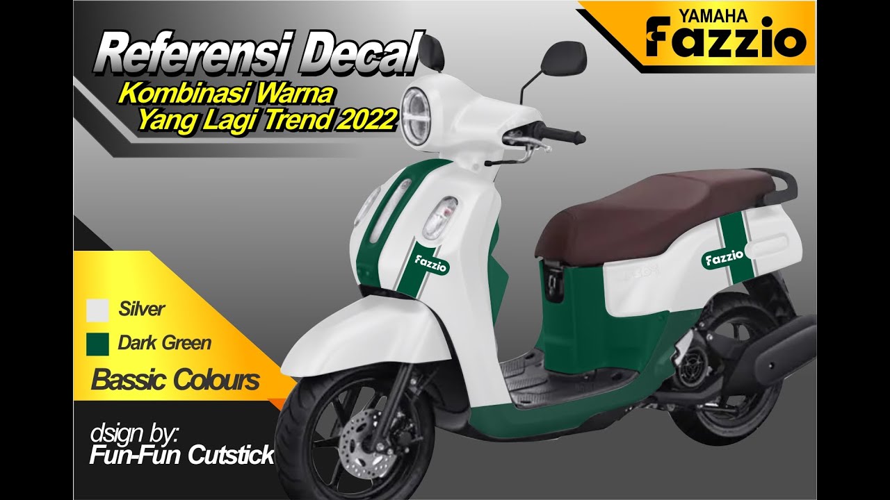 Yamaha Fazzio I Referensi Decal Yamaha Fazzio - YouTube