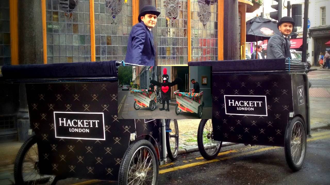 rickshaw hire suffolk - YouTube