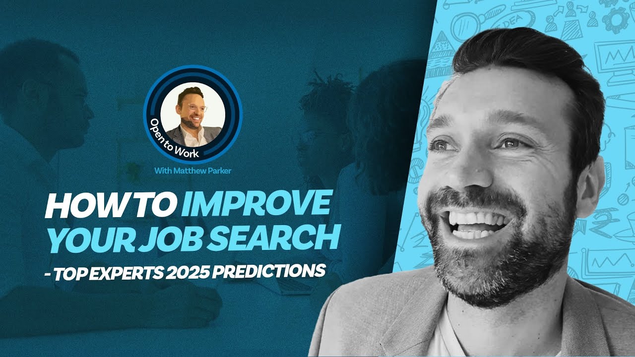 How to improve your Job Search - Top Experts 2025 Predictions - YouTube