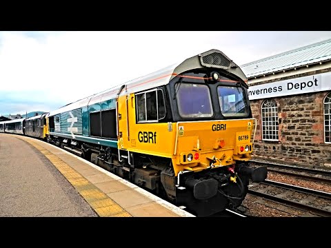 Trains at Inverness Station | 18/08/21 - YouTube