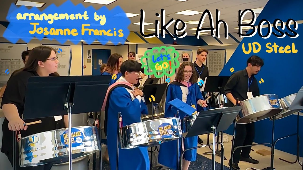 [Perc] Steel: Like Ah Boss arr. by Josanne Francis (extra fast tempo 😉 ...