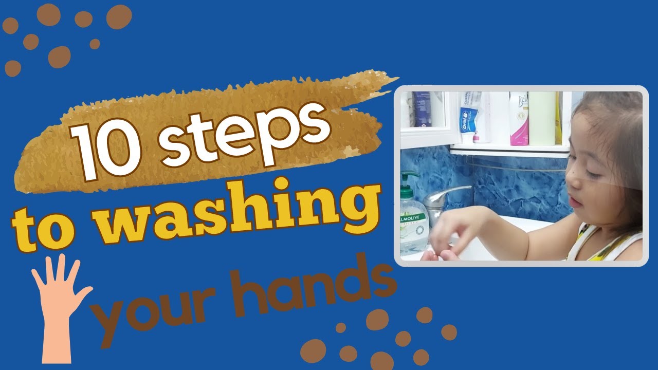 10 Steps to washing your hands (MIA's version) - YouTube
