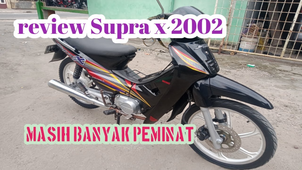 Review Supra X 2002 masih istimewa #honda #suprax - YouTube