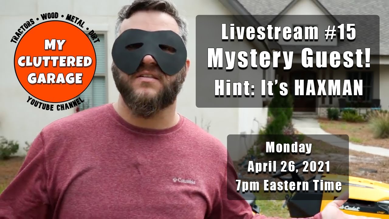 MCG Livestream #15 - Meet HAXMAN! - YouTube