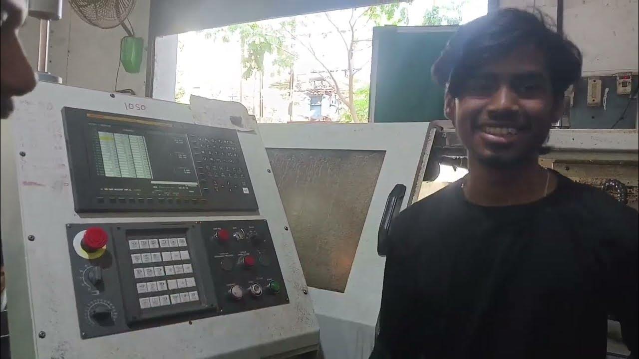 cnc offset setting hindi CNC machine operator training video viral CNC machine operator job work ...