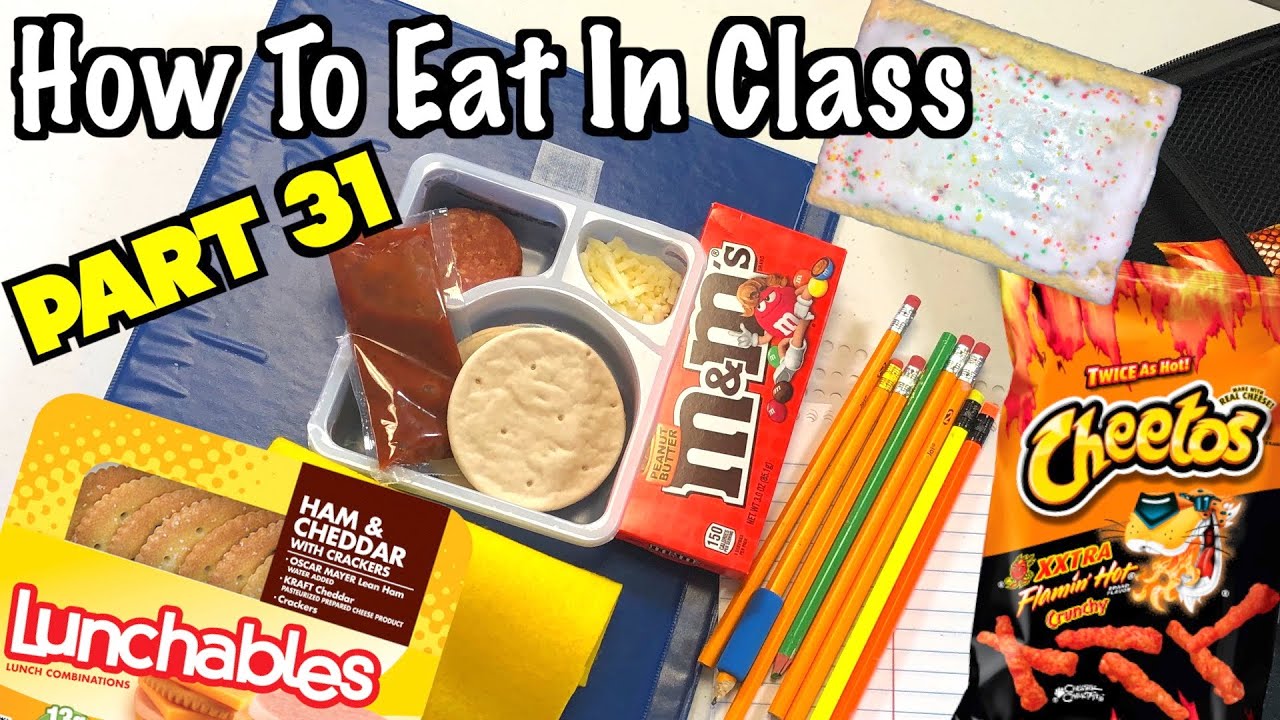 Eating In Class and Not Getting Caught - YouTube