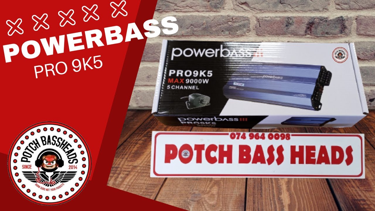 PowerBass PRO9K5 5 channel Amp Unboxing & viewing - YouTube