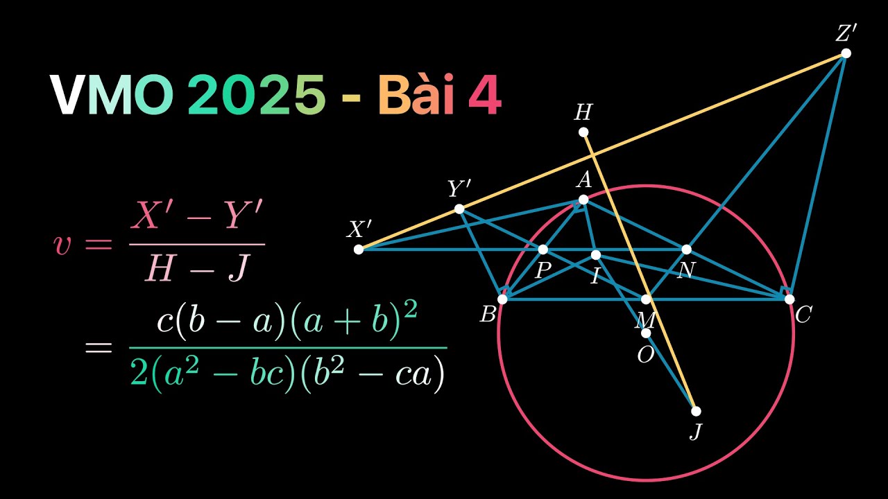 VMO 2025: Tiếp cận thú vị cho bài hình thi HSG Quốc Gia - YouTube