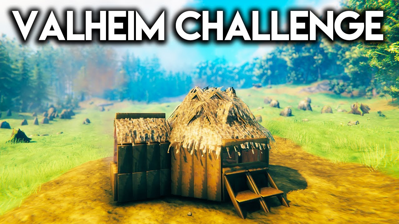 Valheim CHALLENGE! 100 Wood + 5 Stone - YouTube