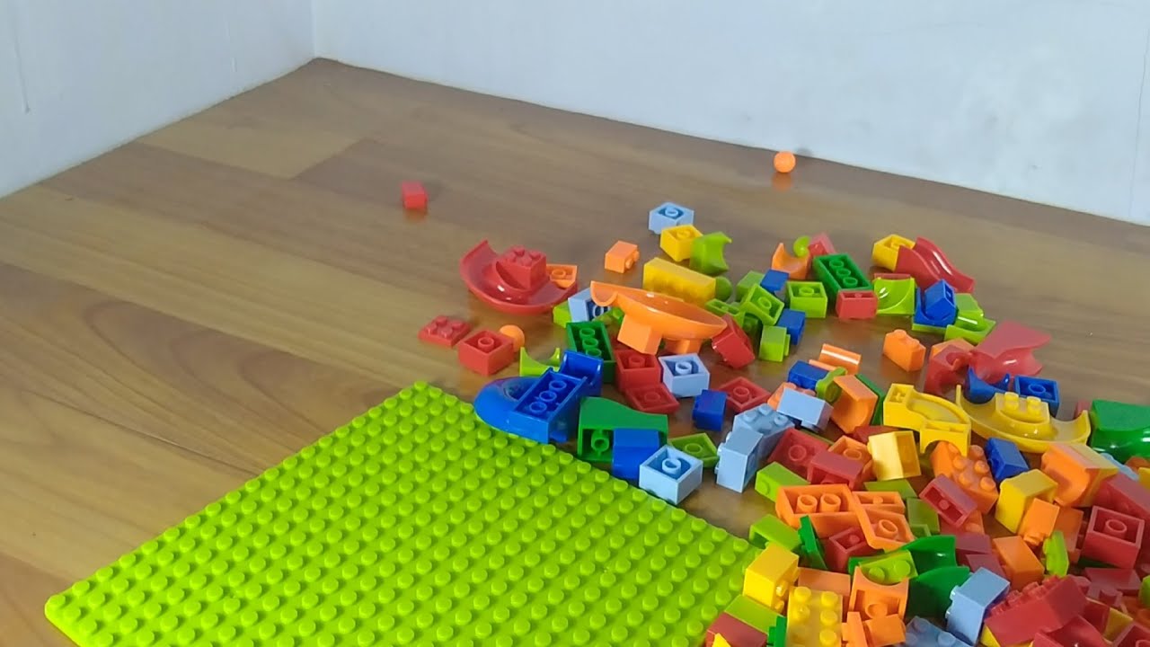 Unboxing Building Brick Marble - YouTube