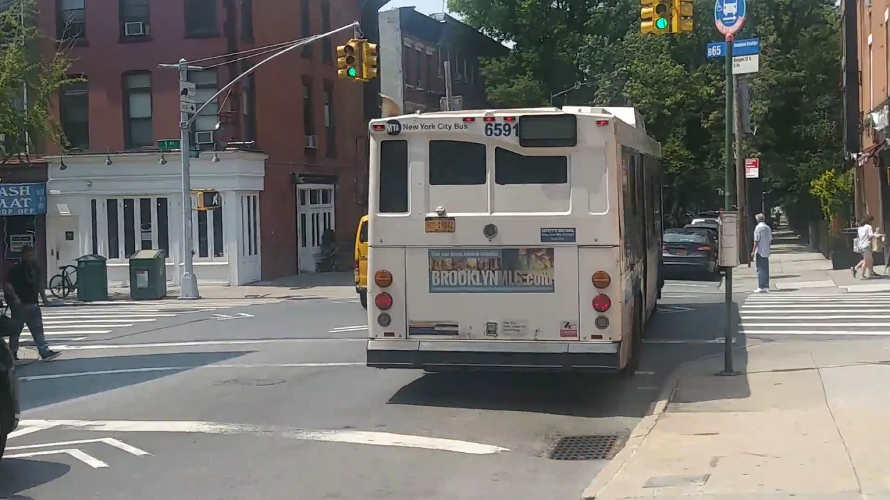 MTA New York City Bus: [2005] Orion VII Gen-II HEV (Orange) (B65) Bus ...