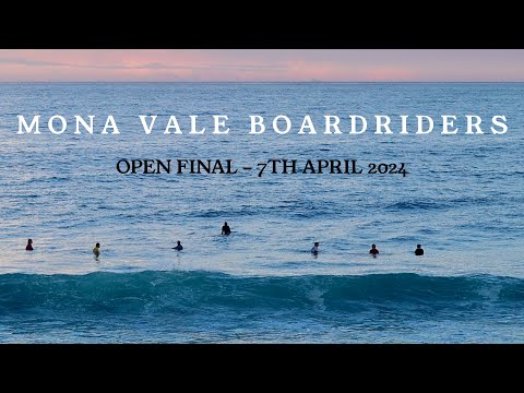 Mona Vale Boardriders - Open Division Final - 7th April 2024