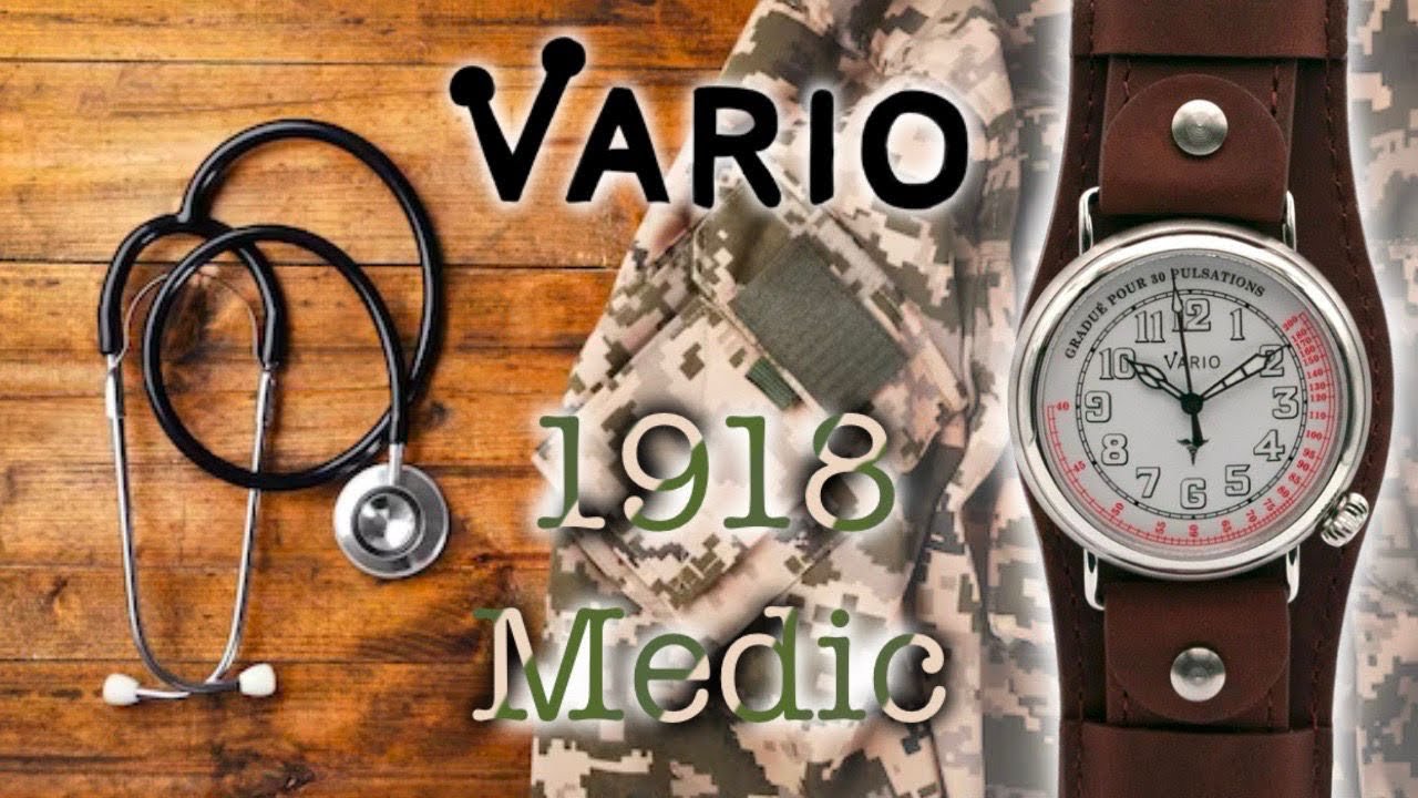 Reloj Vario 1918 Trench & Medic (Automatic). Un reloj de trinchera de ...
