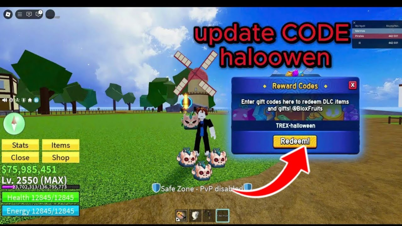 UPDATE⚡ BLOX FRUIT CODES IN NOVEMBER 2024 | ROBLOX CODES NOVEMBER 2024 ...