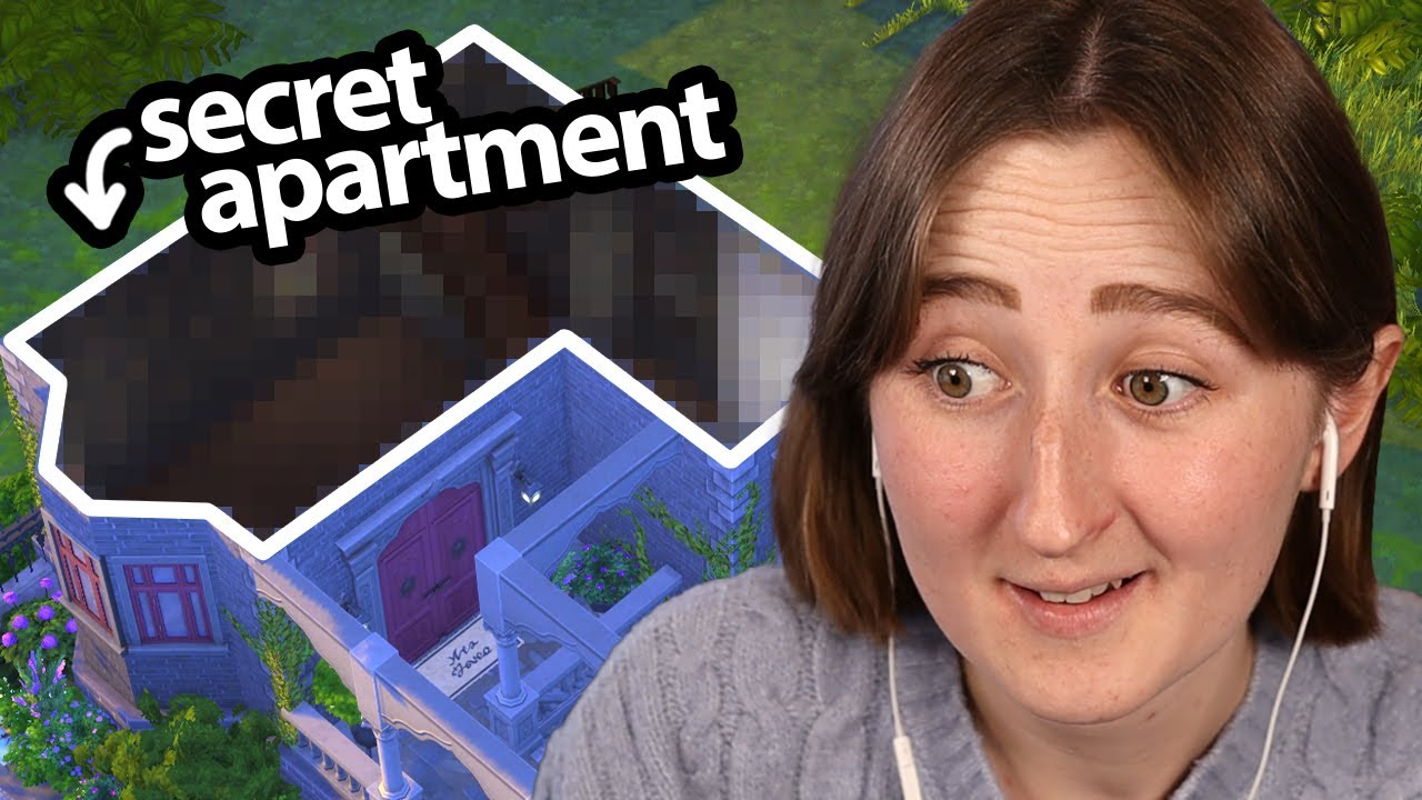 adding a SECRET APARTMENT to my legacy challenge house - YouTube