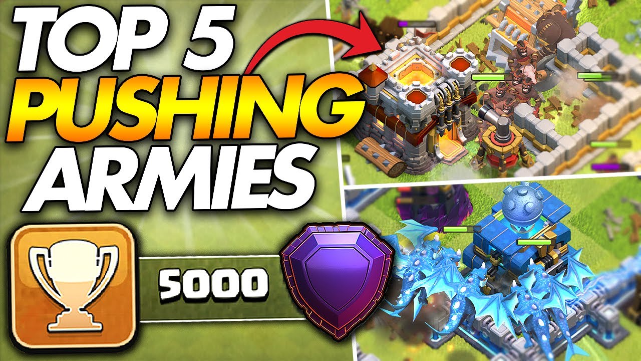 TOP 5 TH11 PUSHING ATTACK STRATEGIES FOR 2022 | Clash of Clans - YouTube