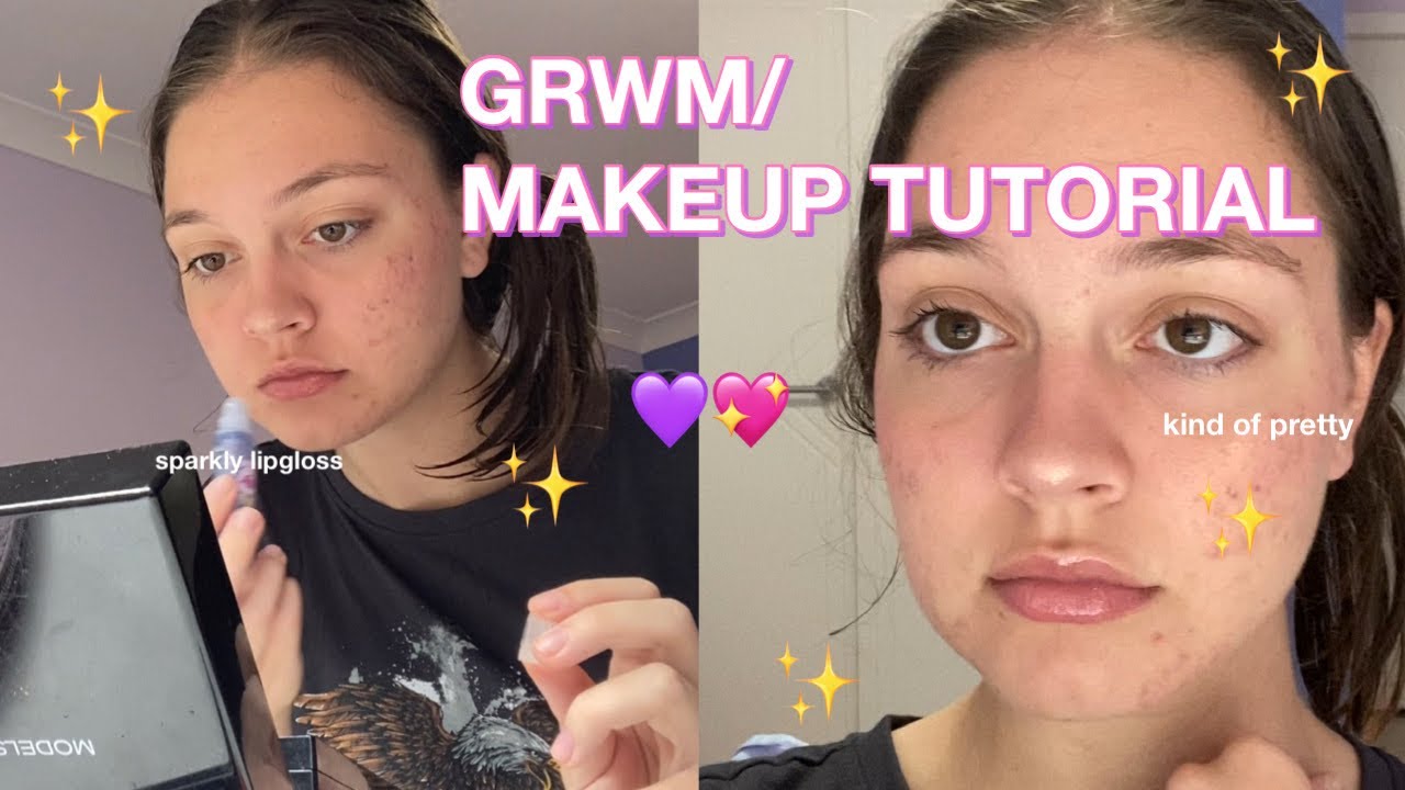 GRWM/makeup tutorial - YouTube