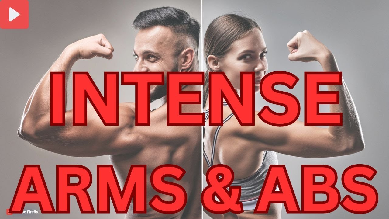 Get RIPPED Arms & Abs At Home! - YouTube