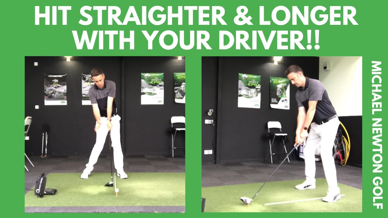 Hit Your Driver Long And Straight Swing Tip - YouTube