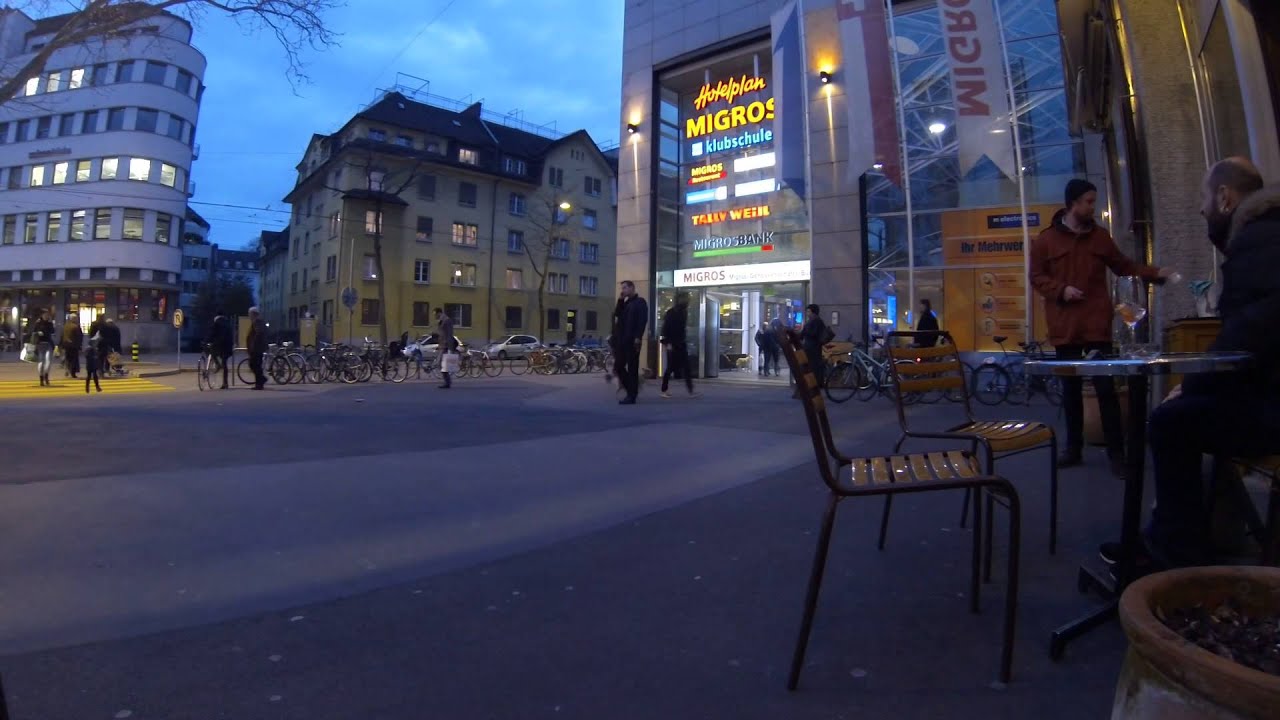 MGB - 1 Minute um den Limmatplatz - YouTube