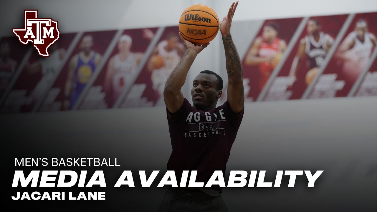 Texas A&M men's basketball head coach, players preview upcoming season