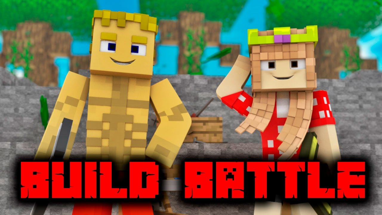 BUILD BATTLE - MINECRAFT MINI-GAME ! VAMPIRO & PAPAGAIO ?!?! - YouTube