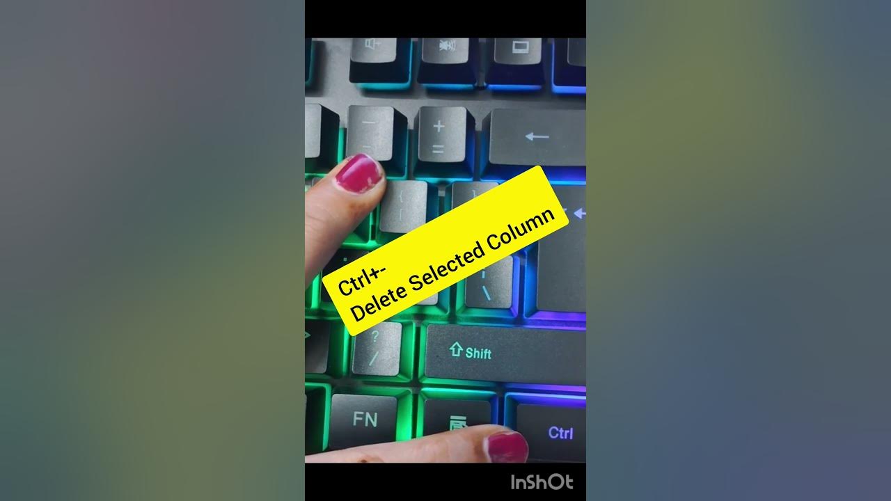 Delete Column Shortcut In Excel Excel Exceltips Exceltutorial Exceltricks Computer Msexcel