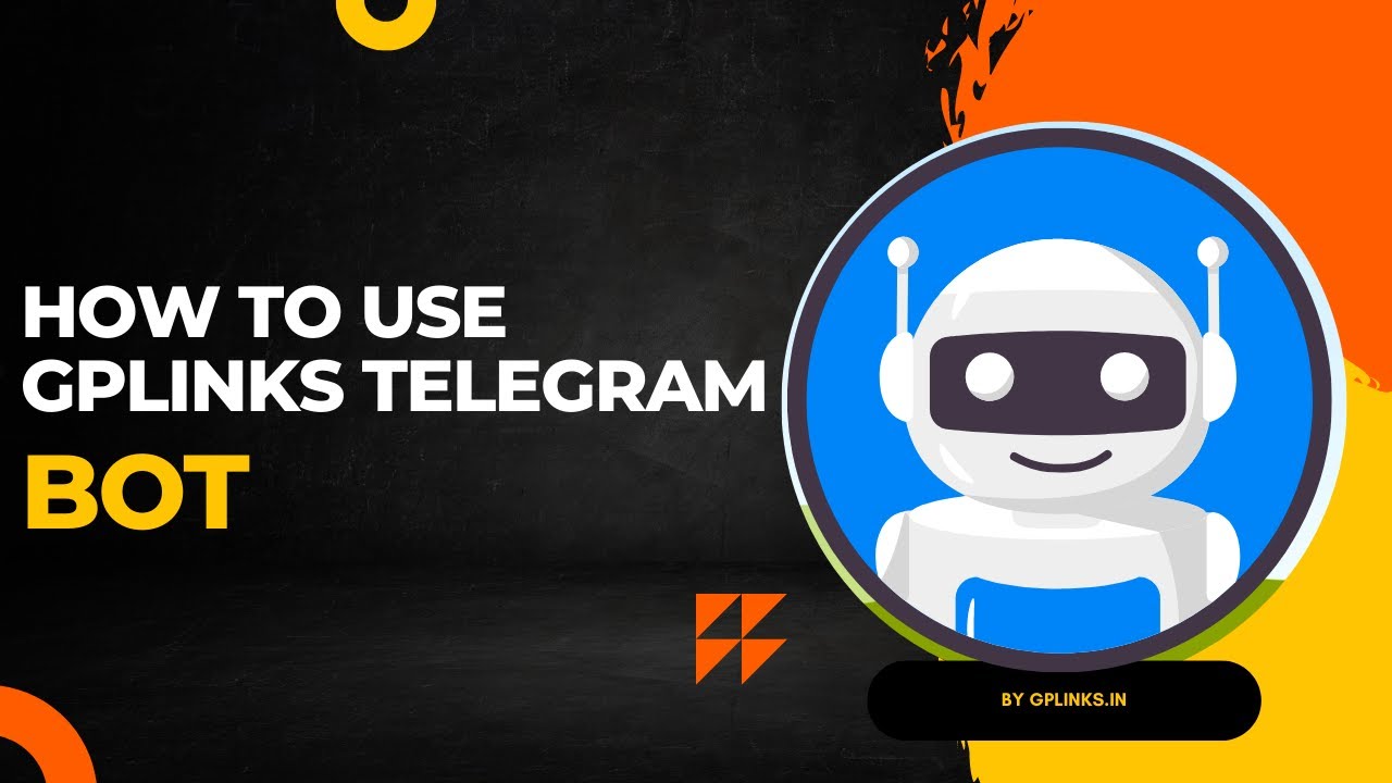 How to use Gplinks Telegram Bot | Gplinks - YouTube