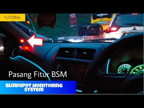 Tutorial pemasangan Blindspot Monitoring System BSM - YouTube