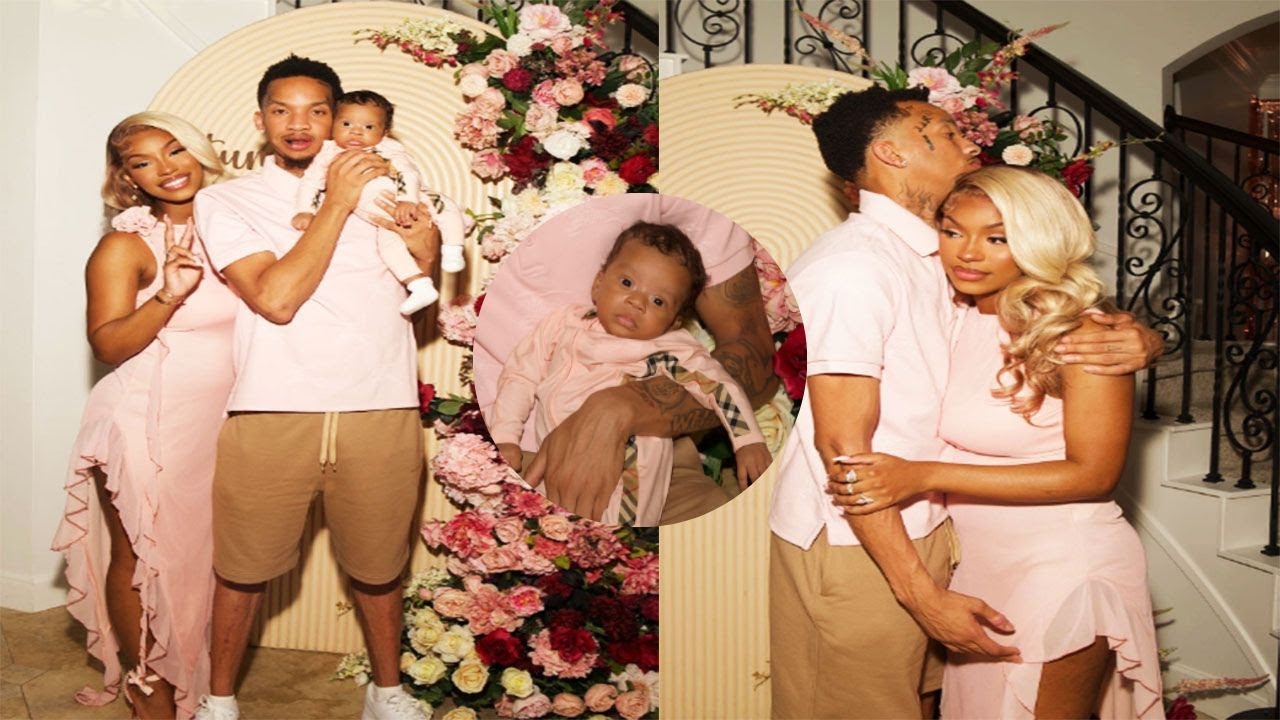 SO CUTE😍! Monaleo's Heartwarming Photos of Newborn Son 'Stunna 4 Leo ...