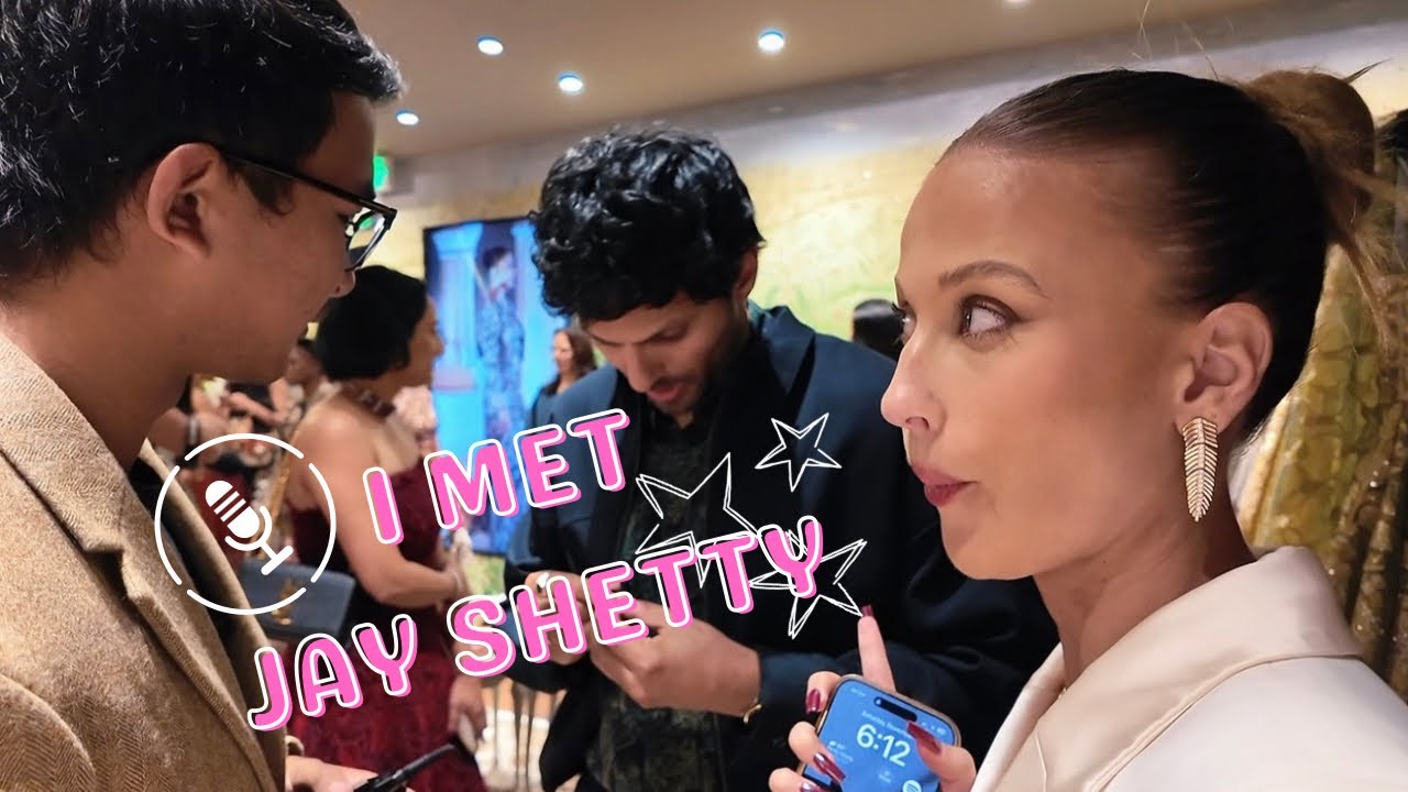 Two Events, One Red Light… and Meeting Jay Shetty 🤯 - YouTube