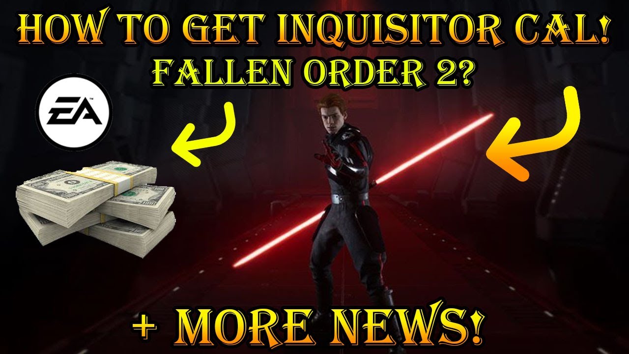 How To Get Inquisitor Cal Skin Tutorial! Fallen Order 2? Battlefront ...