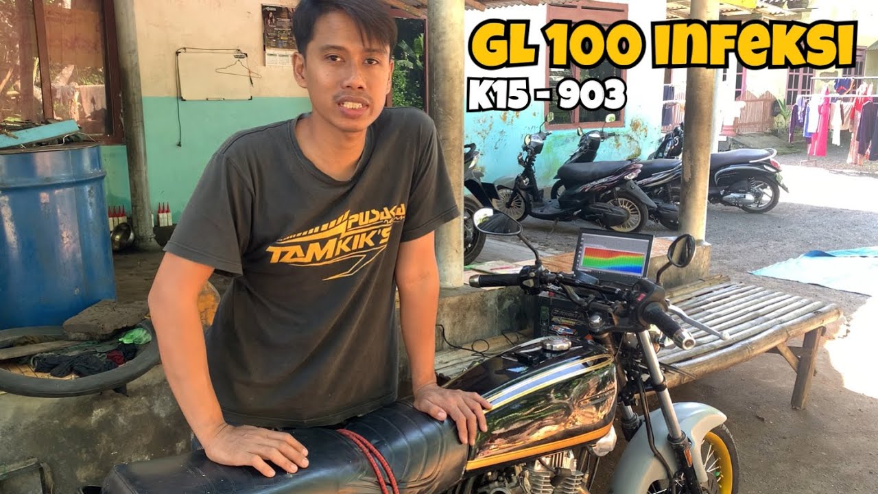 Review GL 100 injeksi ( k15 - 903 ) • from Bandung - YouTube