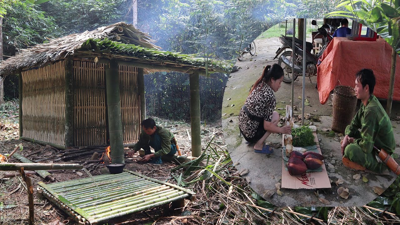 Build a new house and pick wild vegetables to bring to the market ...