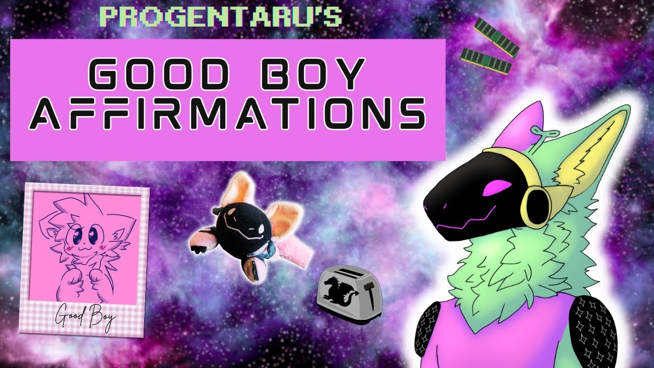 [FURRY ASMR][M4M] Protogen Good Boy Affirmations | Brushing | Whispers ...