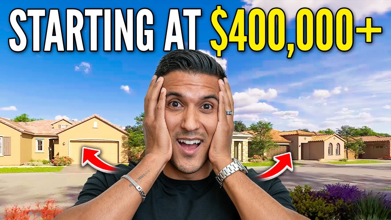 Tour a North Phoenix AFFORDABLE $400k+ New Home at Middle Vistas ...